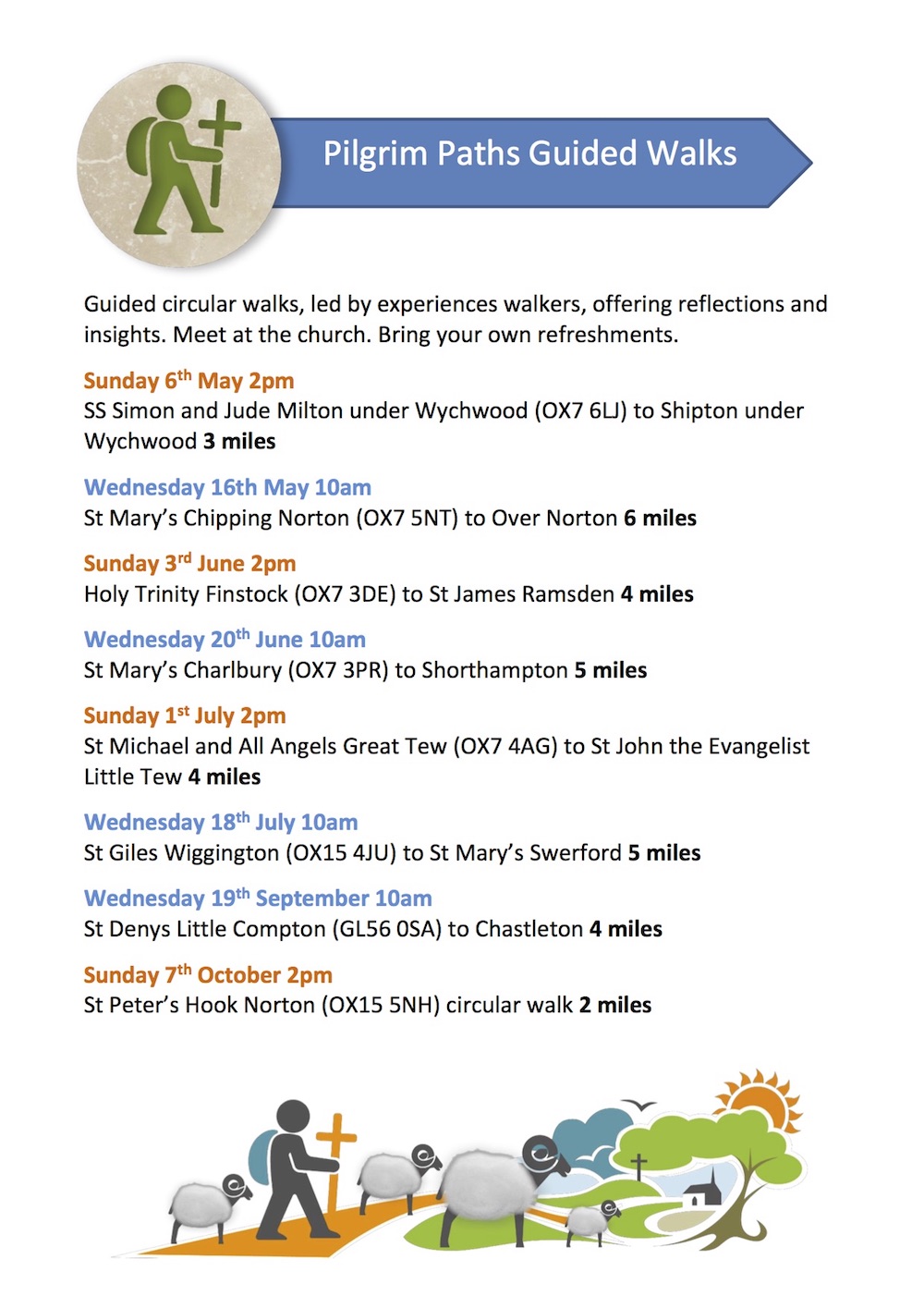 Pilgrim Path walks | Chase Benefice
