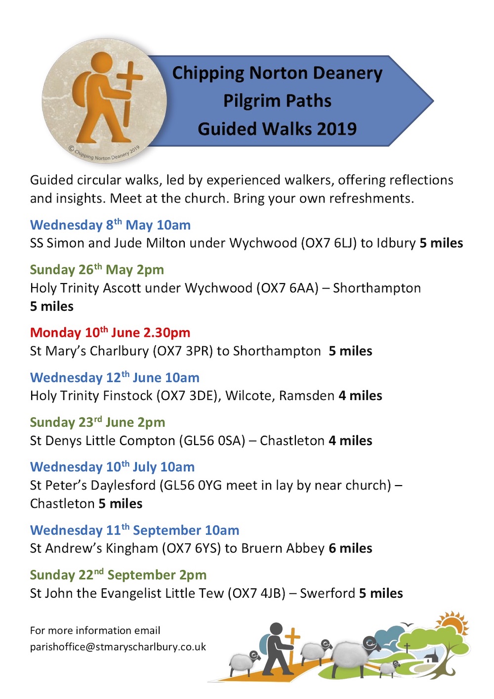 Deanery Pilgrimage Walk | Chase Benefice